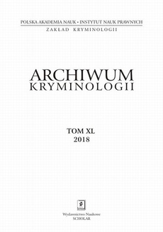 Archiwum Kryminologii tom XL 2018 - Magdalena Grzyb: Równość płci i ...